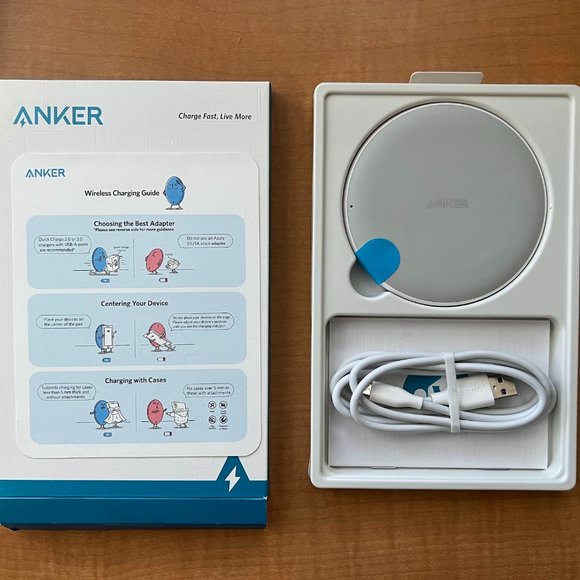Anker | Cell Phones & Accessories | New Anker 33 Wireless Charging Pad ...